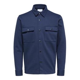 Selected &Uuml;bergangsjacke Herren Gr&ouml;&szlig;e S navy
