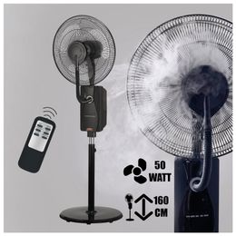 MAUK 16" Ventilator mit Spr&uuml;h - Nebel - K&uuml;hlung 80W