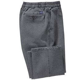 Brühl Dehnbund-Jeans BRÜHL Gr. 52, Normalgrößen, grau (grey, denim) Herren Jeans Hosen