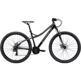 Mountainbike Bikestar Fahrräder Gr. 46 cm, 29 Zoll (73,66 cm), schwarz Hardtail