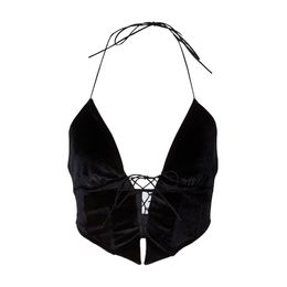 VIERVIER Top 'Meryem' female Black size 36