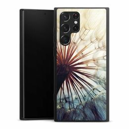 DeinDesign Handyhülle Pusteblume Fotografie Blumen Dandelion 1, Samsung Galaxy S22 Ultra Silikon Hülle Premium Case Handy Schutzhülle, schwarz