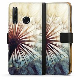 DeinDesign Handyhülle Pusteblume Fotografie Blumen Dandelion 1, Huawei Honor 20 Lite Hülle Handy Flip Case Wallet Cover, schwarz
