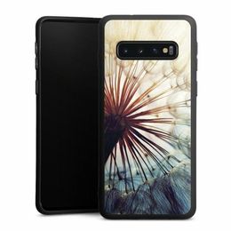 DeinDesign Handyhülle Pusteblume Fotografie Blumen Dandelion 1, Samsung Galaxy S10 Silikon Hülle Premium Case Handy Schutzhülle, schwarz