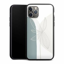 DeinDesign Handyhülle Blume Boho Pastell Flower and Shapes No 3-Anastasia Sawall, Apple iPhone 11 Pro Silikon Hülle Premium Case Handy Schutzhülle