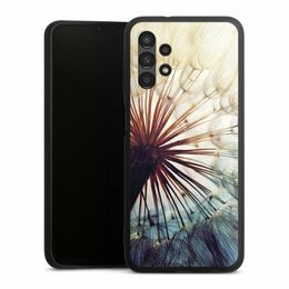 DeinDesign Handyhülle Pusteblume Fotografie Blumen Dandelion 1, Samsung Galaxy A13 4G Silikon Hülle Premium Case Handy Schutzhülle, schwarz