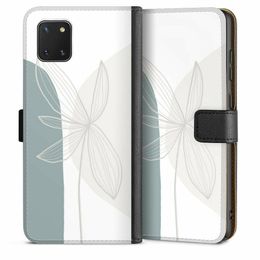 DeinDesign Handyhülle Blume Boho Pastell Flower and Shapes No 3-Anastasia Sawall, Samsung Galaxy Note 10 lite Hülle Handy Flip Case Wallet Cover