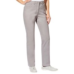 Stretch-Jeans Casual Looks Gr. 42, Normalgrößen, grau Damen Jeans Stretch