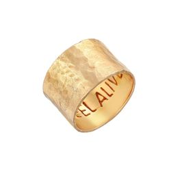 Haze&Glory Haze&Glory Ring 'Feel Alive' Herren Gr&ouml;&szlig;e 60 gold