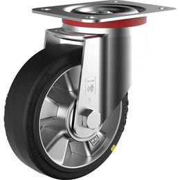 Wicke ESD-Elastikgummi-Reifen, Rad-Ø x Breite 150 x 50 mm, Tragfähigkeit 300 kg, Lenkrolle