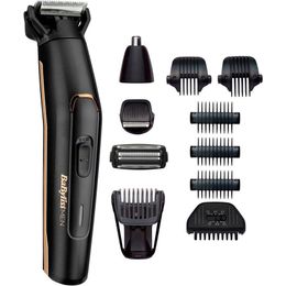 BaByliss Multifunktionstrimmer 11-in-1 Carbon Titanium Multi Trimmer, goldfarben|schwarz