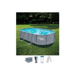 SummerWaves Framepool Active Frame (Set, 6-tlg), BxLxH: 305x488x107 cm, grau