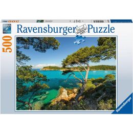 Ravensburger Puzzle Schöne Aussicht, 500 Puzzleteile, Made in Germany, FSC® - schützt Wald - weltweit, bunt