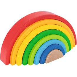 Eichhorn Stapelspielzeug Regenbogen, bunt