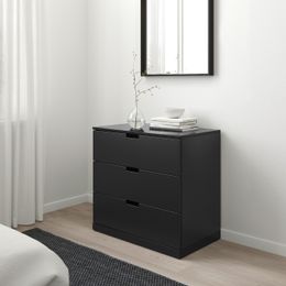 IKEA NORDLI Kommode mit 3 Schubladen