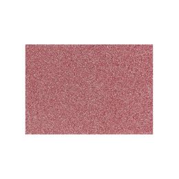 Creativ Company Iron-on Foil Glitter Light Red A5