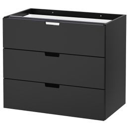 IKEA NORDLI Schubladenelement/3 Schubl.