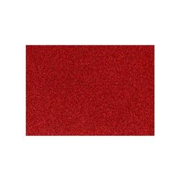 Creativ Company Iron-on Foil Glitter Red A5