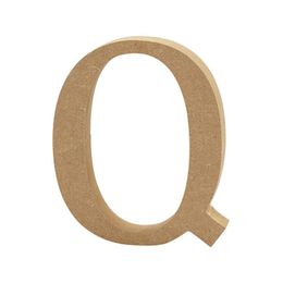 Creativ Company Letter Q MDF 13cm 1pc.