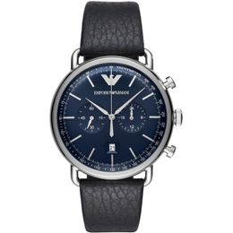 Chronograph Emporio Armani "AR11105" Armbanduhren blau Herren Quarzuhren