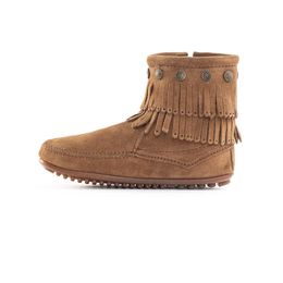 Minnetonka Stiefelette Damen Gr&ouml;&szlig;e 41 braun Winterschuhe