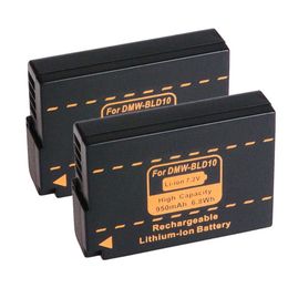 GOLDBATT 2x Akku für Panasonic BLD10 BLD10E DMC-GF2 GF2 Kamera-Akku Ersatzakku 950 mAh (7,2 V, 2 St)