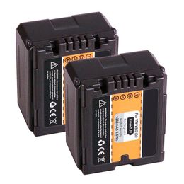 GOLDBATT 2x Akku für Panasonic VW-VBG130 VW-VBG070 VW-VBG260 DMW-BLA13 HDC-DX1 HDC-SD3 HDC-SX5 Kamera-Akku Ersatzakku 1200 mAh (7,2 V, 2 St)