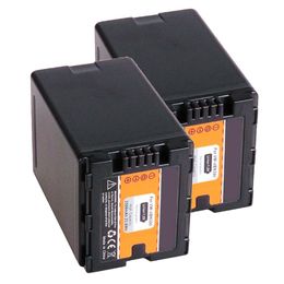 GOLDBATT 2x Akku für Panasonic VW-VBN390 VW-VBN260 VW-VBN130 HDC-SD800 SD900 SD909 TM900 HS900 Kamera-Akku Ersatzakku 3300 mAh (7,2 V, 2 St)