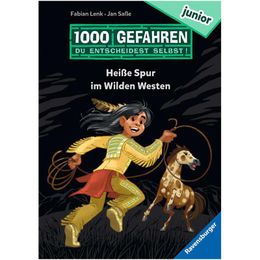 RAVENSBURGER VERLAG Heiße Spur im Wilden Westen / 1000 Gefahren junior Bd.3 - Fabian Lenk, Gebunden