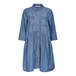 Only Kleid 'Chicago' Damen Größe 42 blue denim Winterkleid