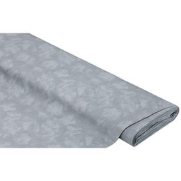 buttinette Baumwollstoff Moire "Mona", grau