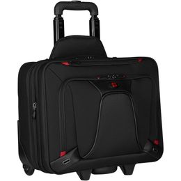 Wenger Business-Trolley Transfer, 2 Rollen, mit 16-Zoll Laptopfach, 10-Zoll Tabletfach und passendem Etui, schwarz