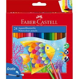 Faber-Castell KINDER-AQUARELL Aquarellstifte farbsortiert, 1 St.