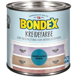 BONDEX Kreidefarbe KREIDEFARBE, zur Gestaltung von Möbelstücken, 0,5 l, grün
