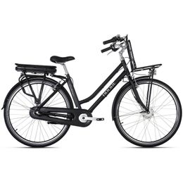 Adore E-Bike Cantaloupe, 3 Gang Shimano Nexus Schaltwerk, Nabenschaltung, Frontmotor, 374,4 Wh Akku, schwarz