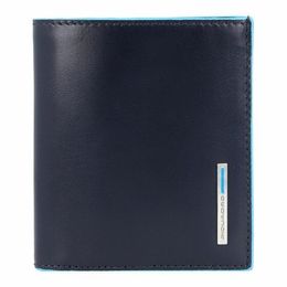 Piquadro Blue Square Geldbörse Leder 8,5 cm night blue