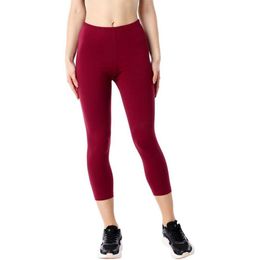 Bellivalini Leggings Damen 3/4 Capri Leggings aus Bio-Baumwolle BLV50-184 (1-tlg) elastischer Bund