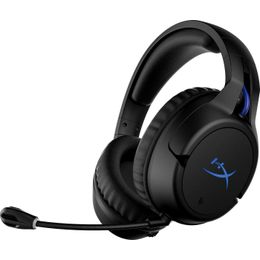 HYPERX Cloud Flight Wireless Black/Blue für PlayStation Gaming-Headset (Mikrofon abnehmbar, Rauschunterdrückung, Wireless), schwarz