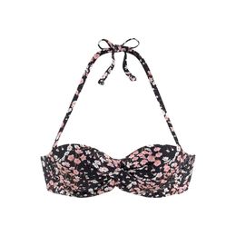 Lascana Bikini Top female Black size 38