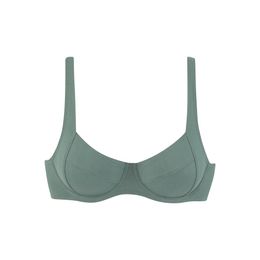 Lascana Bikini Top female Green size 38