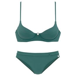 Lascana Bikini Damen Gr&ouml;&szlig;e S smaragd