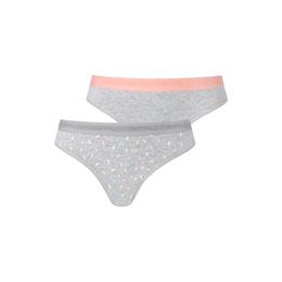 Buffalo Panty 'LM String' female Grey size 44/46