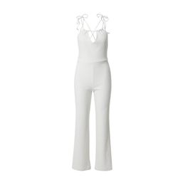ABOUT YOU x Sofia Tsakiridou Jumpsuit 'Leia' Damen Gr&ouml;&szlig;e M wei&szlig; / offwhite