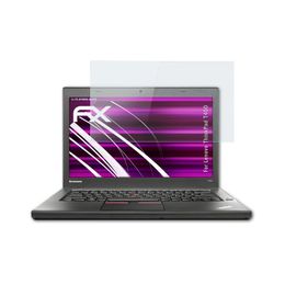 atFoliX Schutzfolie Panzerglasfolie für Lenovo ThinkPad T450, Ultradünn und superhart, weiß