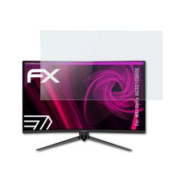 atFoliX Schutzfolie Panzerglasfolie für MSI Optix AG321CQRDE, Ultradünn und superhart, weiß
