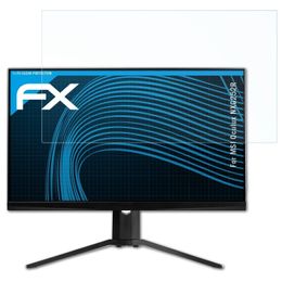 atFoliX Schutzfolie Displayschutz für MSI Oculux NXG252R, Ultraklar und hartbeschichtet, weiß