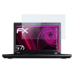 atFoliX Schutzfolie Panzerglasfolie für Lenovo ThinkPad L560, Ultradünn und superhart, weiß