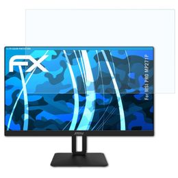 atFoliX Schutzfolie Displayschutz für MSI PRO MP271P, Ultraklar und hartbeschichtet, weiß