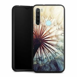 DeinDesign Handyhülle Pusteblume Fotografie Blumen Dandelion 1, Xiaomi Redmi Note 8 Silikon Hülle Premium Case Handy Schutzhülle, schwarz