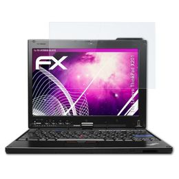atFoliX Schutzfolie Panzerglasfolie für Lenovo ThinkPad X201, Ultradünn und superhart, weiß